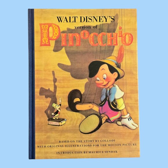 Disney | Office | Walt Disneys Version Of Pinocchio Hardcover W ...